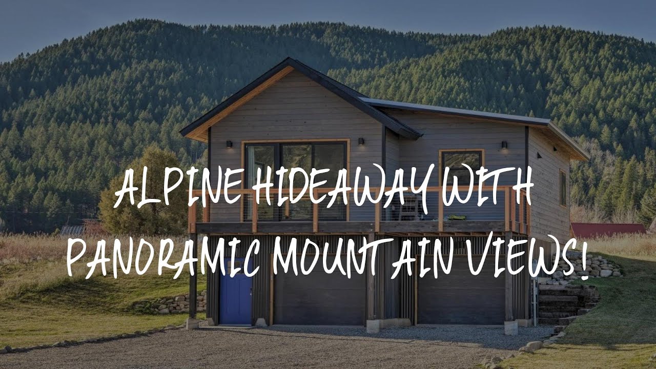 Alpine Hideaway with Panoramic Mountain Views! Review - Alpine , United ...