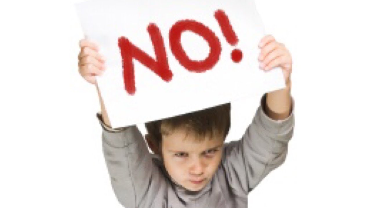 When the kid says no - YouTube