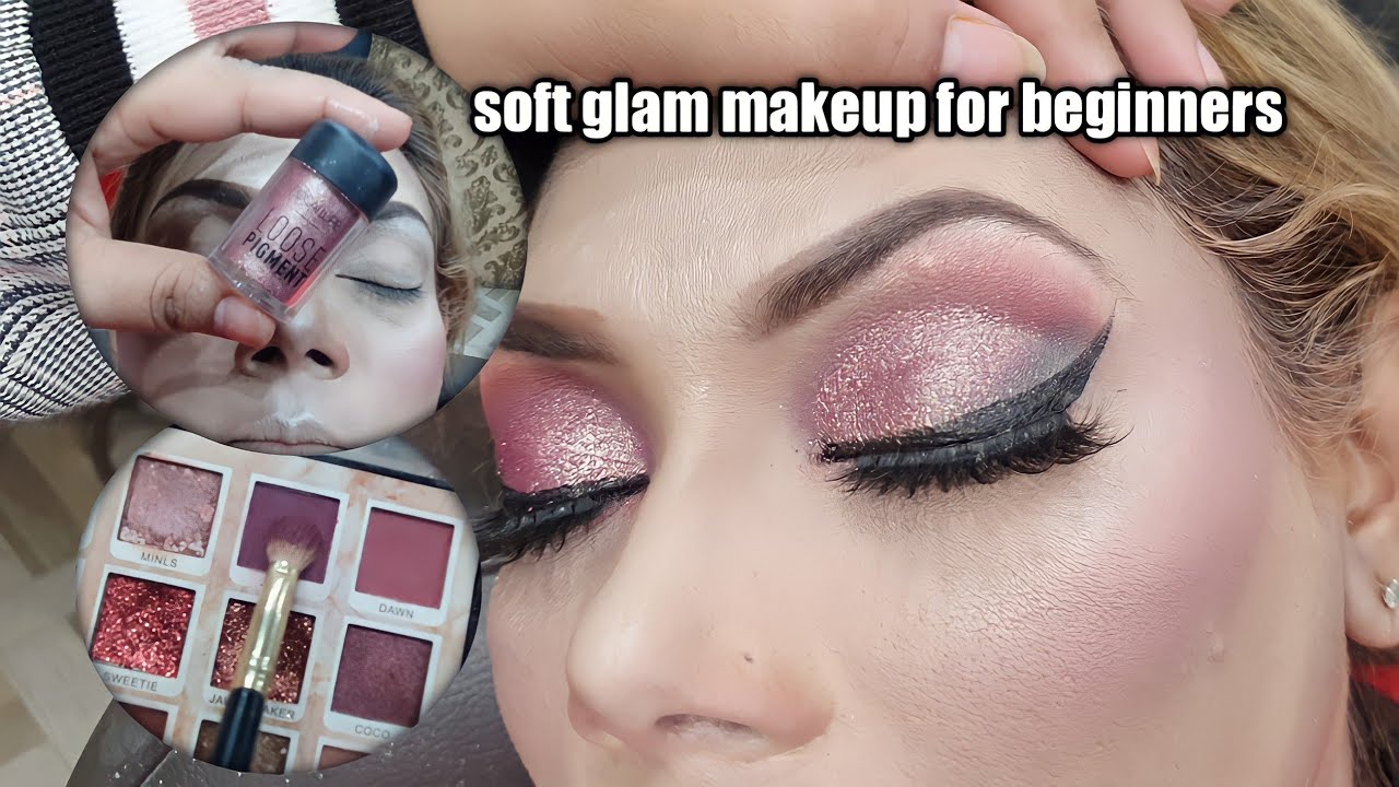 QUICK & EASY Pink Smokey Eye Makeup Tutorial - YouTube