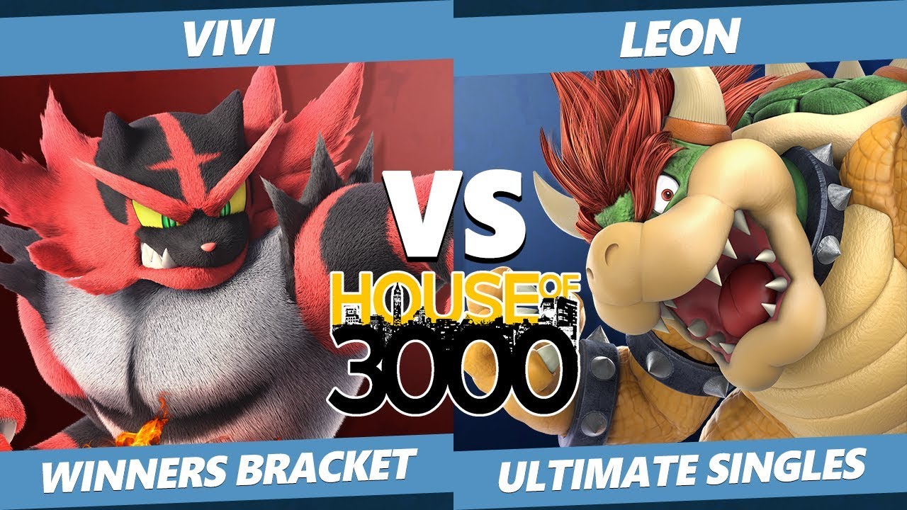 Smash Ultimate Tournament - Vivi (Incineroar, Lucario) Vs. Leon (Bowser ...