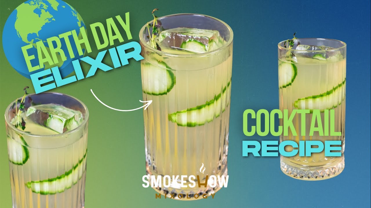 Earth Day Cocktail Recipe - YouTube