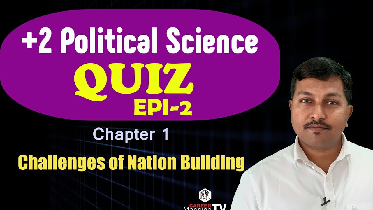 Activity Quiz 2| +2Political Science|Chapter 1 Challenges of Nation ...