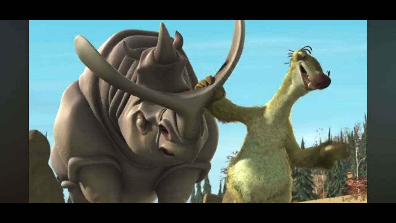 Ice Age 2002 Carl and Frank Meets Sid/Pick Up The Flower/Eat Pinecones ...
