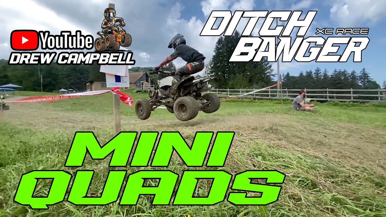 Ditch Banger: MINI QUADS - YouTube
