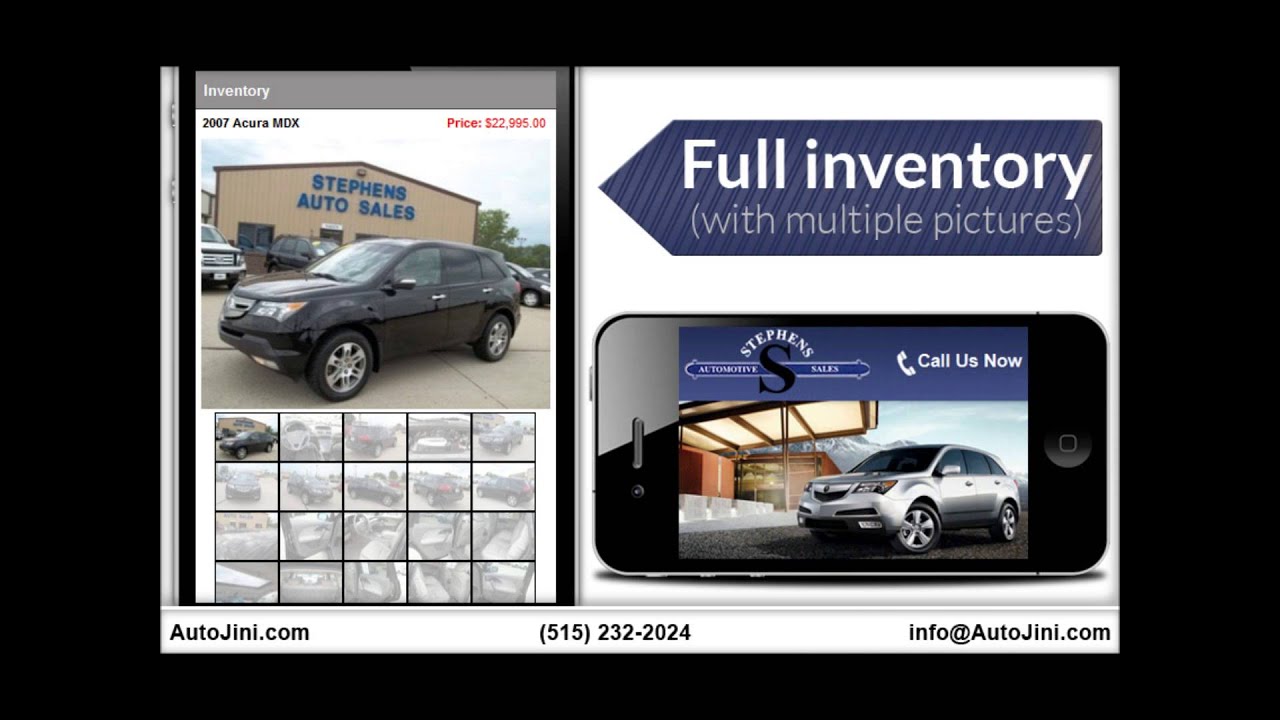 Auto Dealer Mobile Websites - YouTube