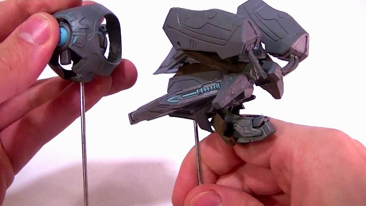 Halo: Anniversary 343 GUILTY SPARK and SENTINEL Review - YouTube