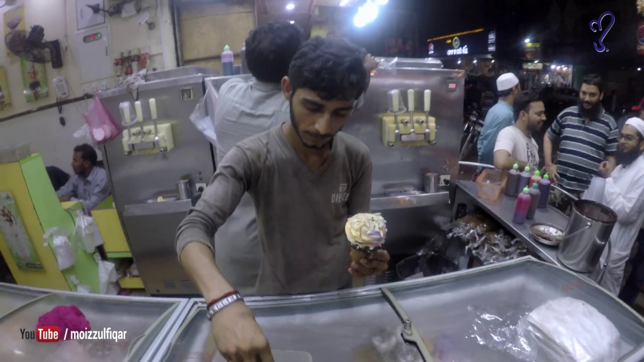 Makkah Ice cearm | Street food of karachi, pakistan 🇵🇰 - YouTube