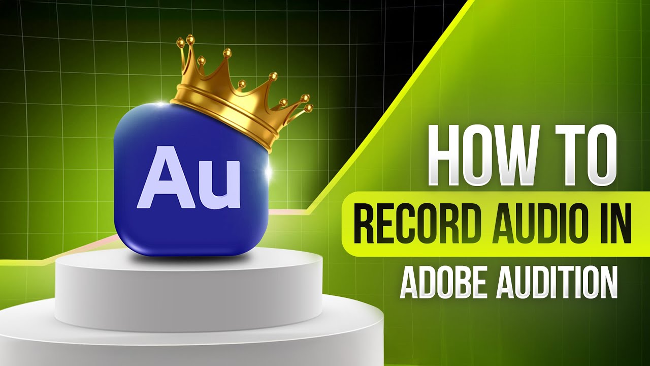 How to Record Audio in Adobe Audition: Step-by-Step Tutorial - YouTube