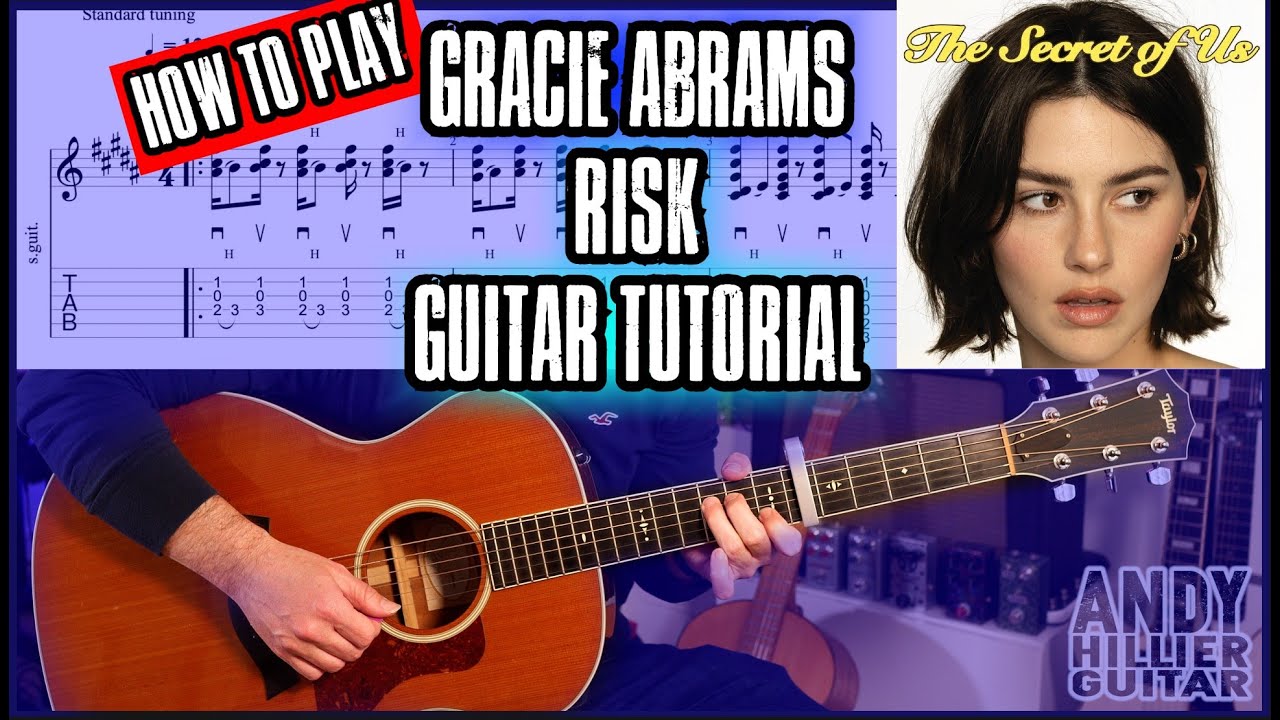 How To Play Gracie Abrams Risk Guitar Tutorial Lesson Youtube