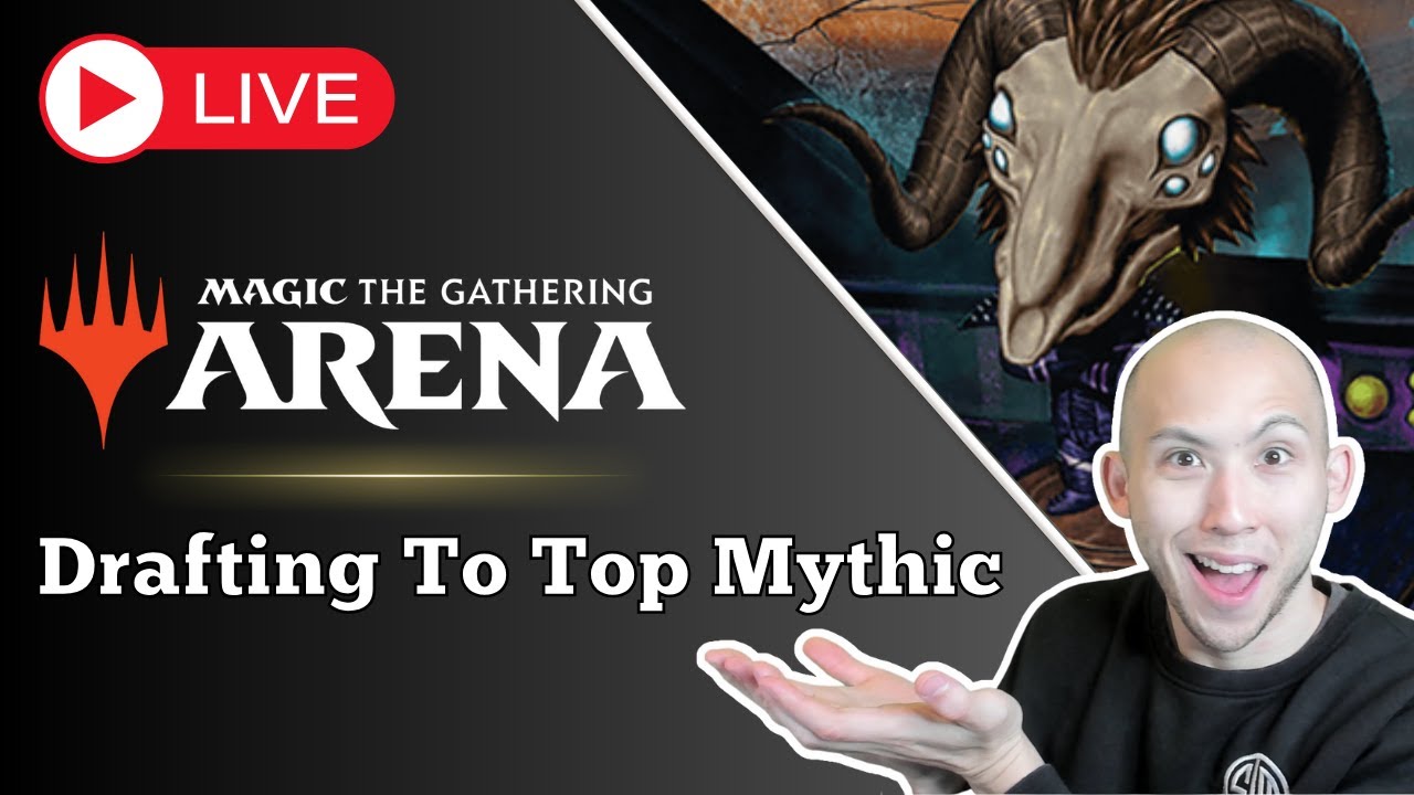 Drafting To Tippity Top Mythic | !merch | March 11, 2025 - YouTube