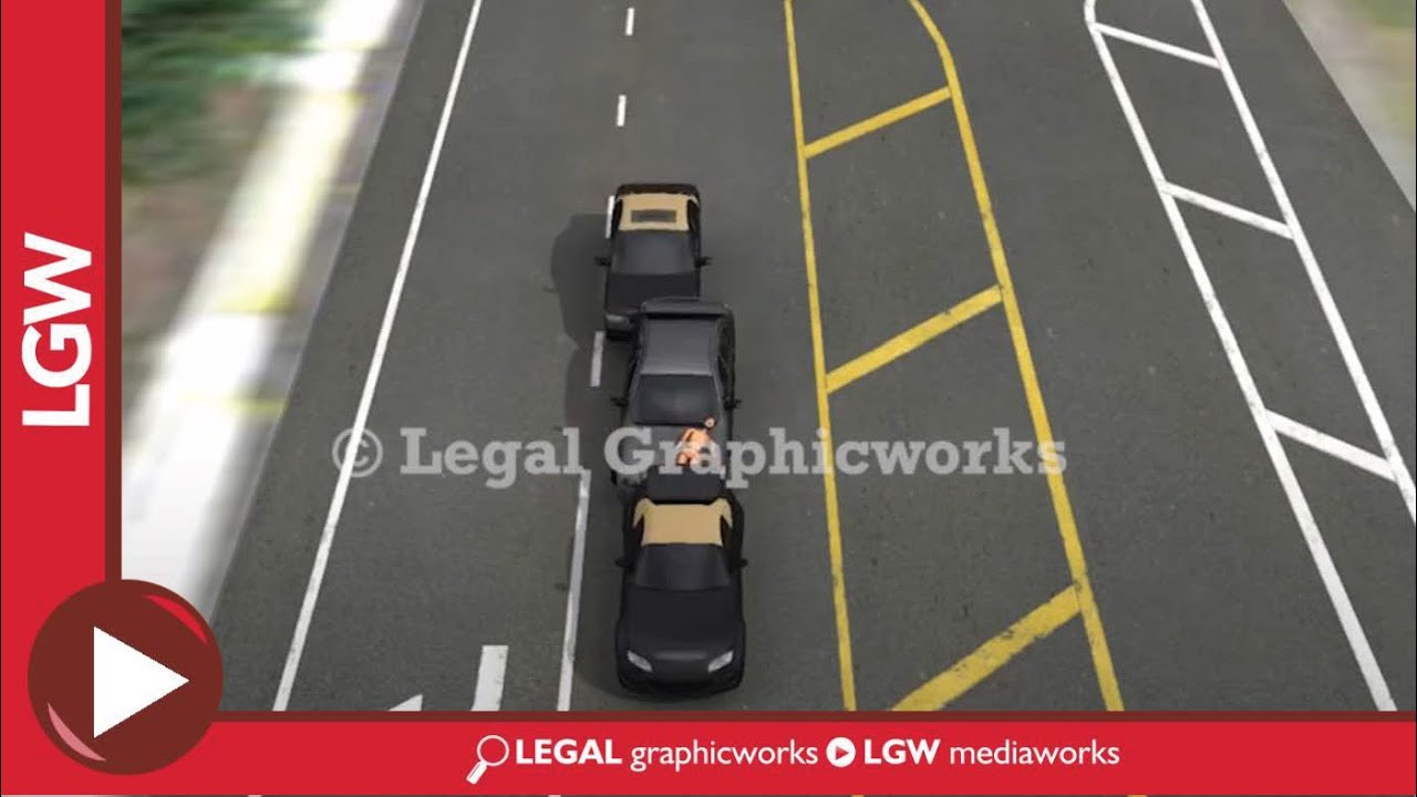 Car Person Accident Recreation 3D Animation - YouTube