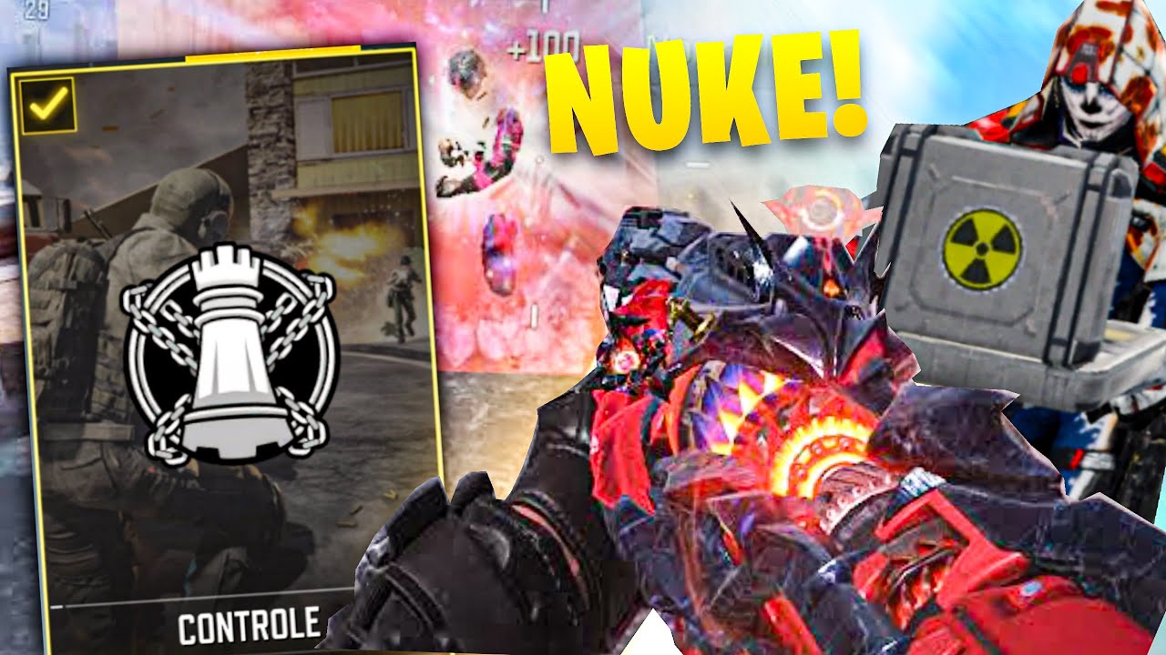 PEGUEI NUKE NO NOVO MODO "CONTROLE" DA RANKEADA DO COD MOBILE - YouTube