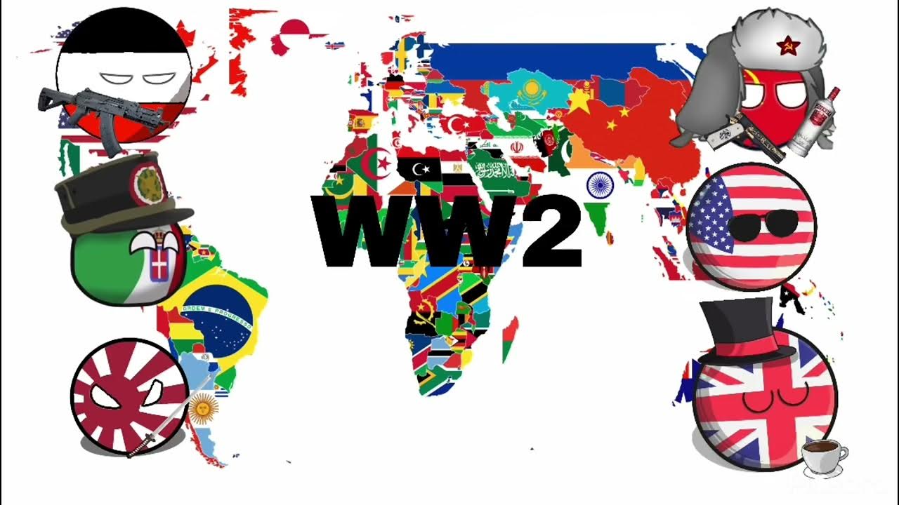WW1, WW2, WW3! #ww1 #ww2 #ww3 #geography #history #countryballs #country #countries - YouTube