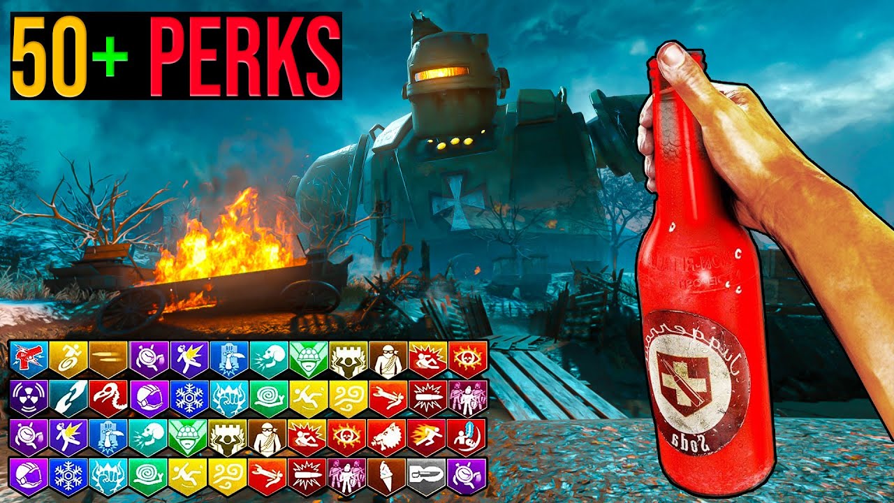 ORIGINS CON 50 PERKS Y CHICLES NUEVOS *INJUSTO* PERO PARA LOS ZOMBIES ...