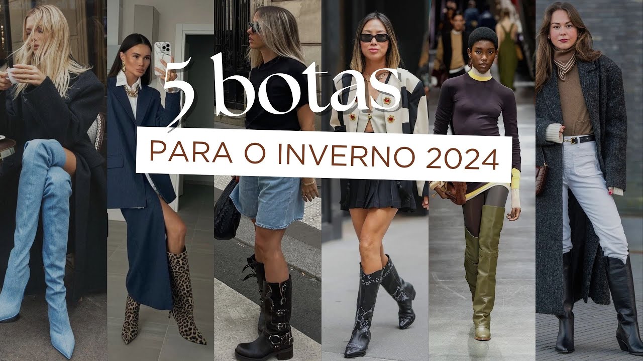 Tendências de BOTAS para o INVERNO 24: 5 modelos para APOSTAR | Layla ...