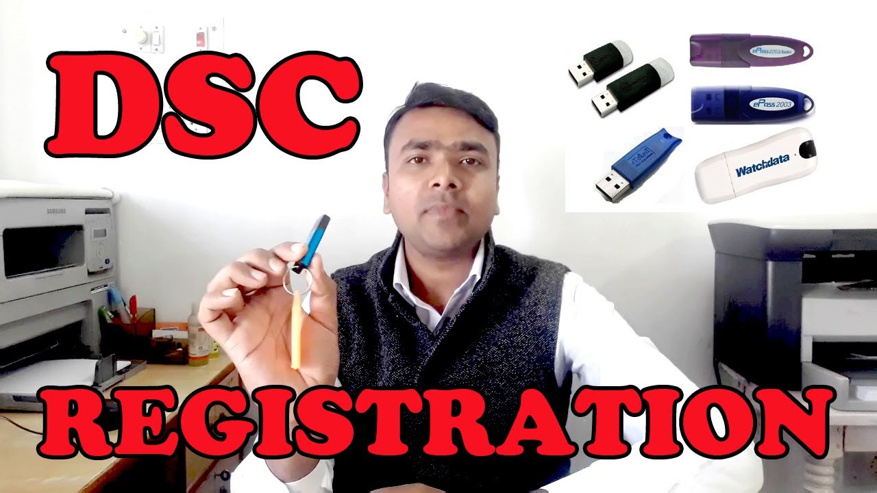 How to enroll new DSC in tender site | DSC Registration | DSC ...
