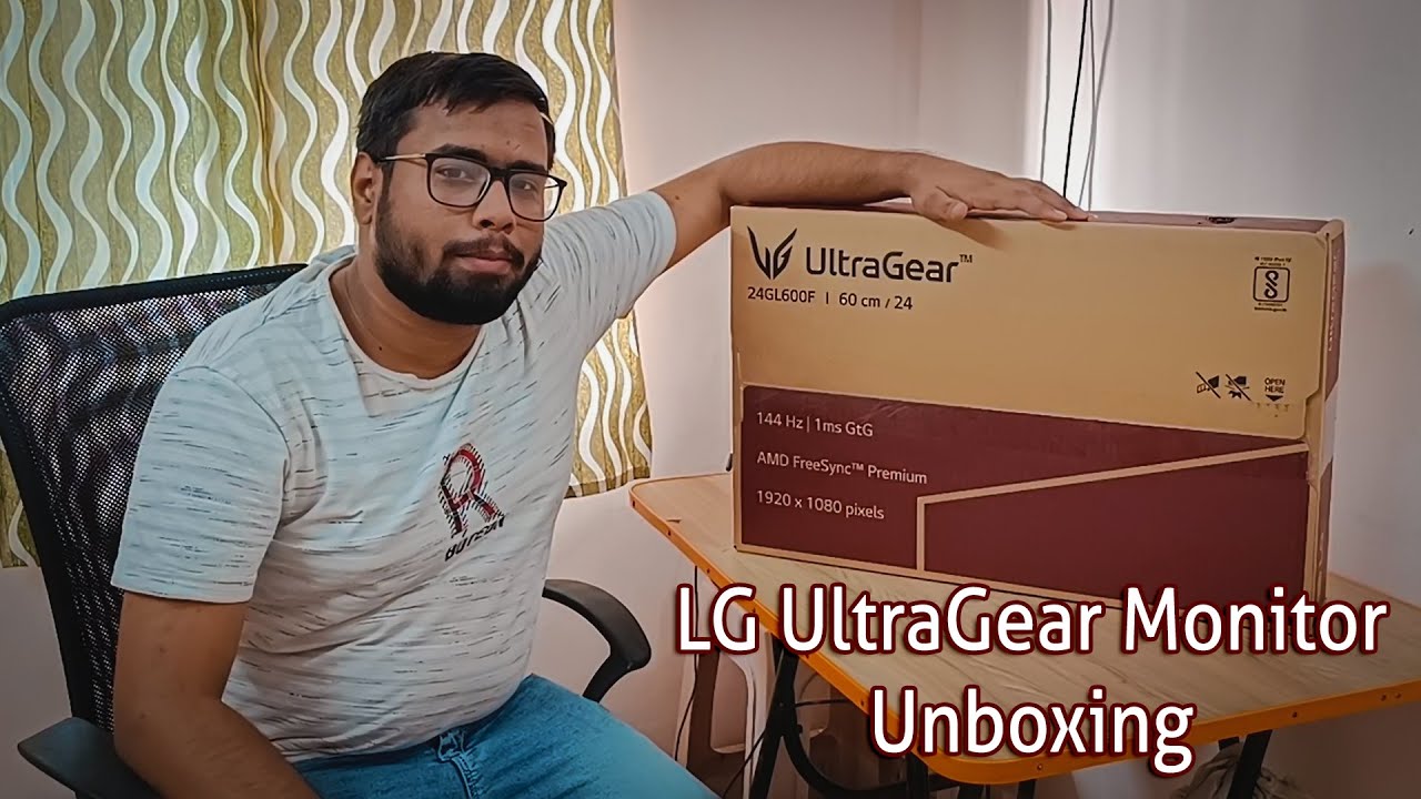 LG ULTRA GEAR 24GL600F | Unboxing & Review | Best Budget 144hz Gaming ...