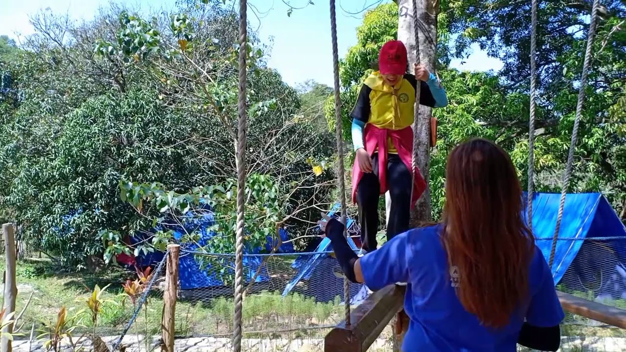 Rope Courses at Quest Adventure Camp - YouTube