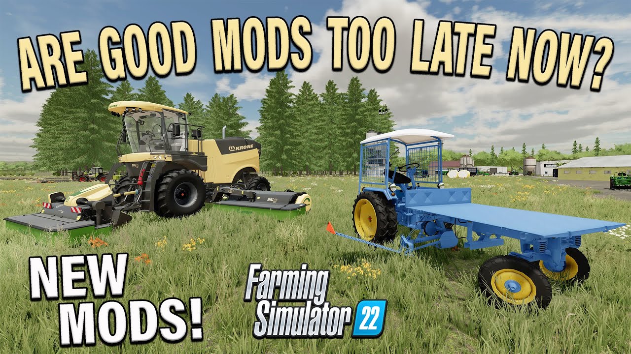 WILL PEOPLE USE NEW MODS NOW!! ON FARMING SIMULATOR 22 | PS5 (Review ...