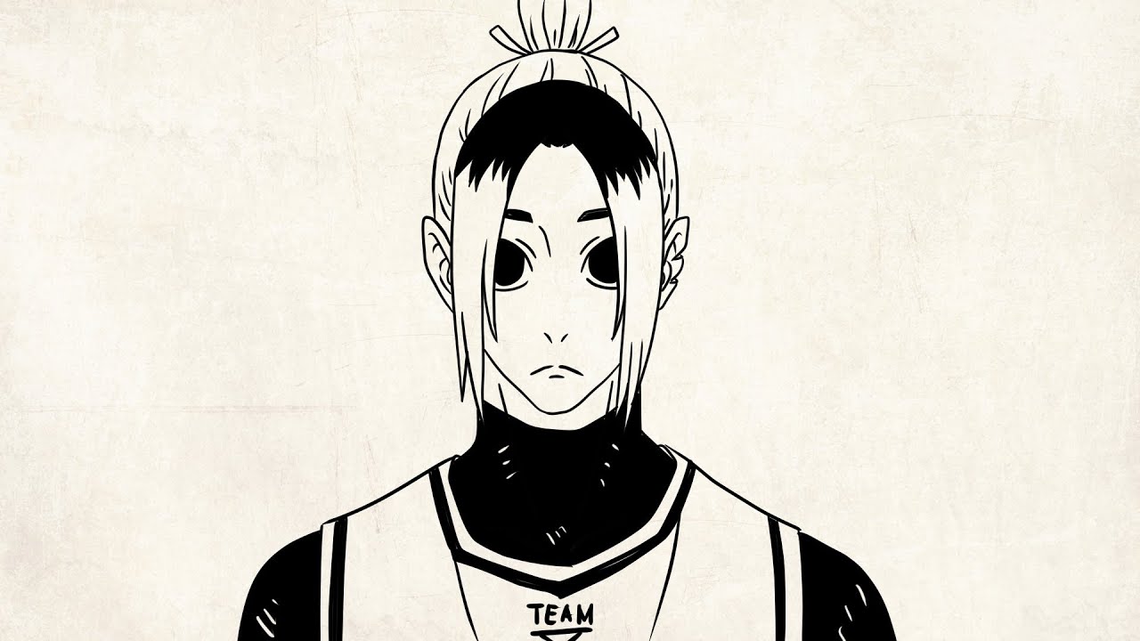 MUDAH, Cara Menggambar Gin Gagamaru dari anime Blue Lock - STEP BY STEP ...