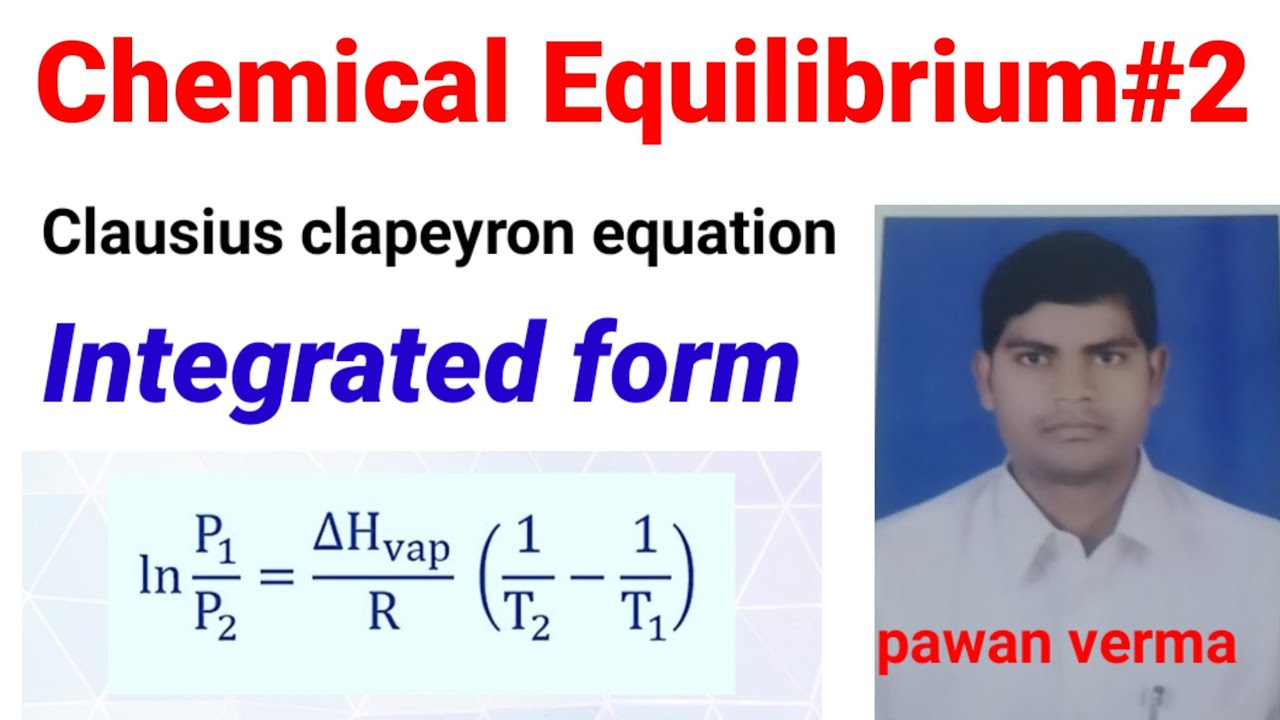 phase rule #clausius clapeyron equation and it's application # ...