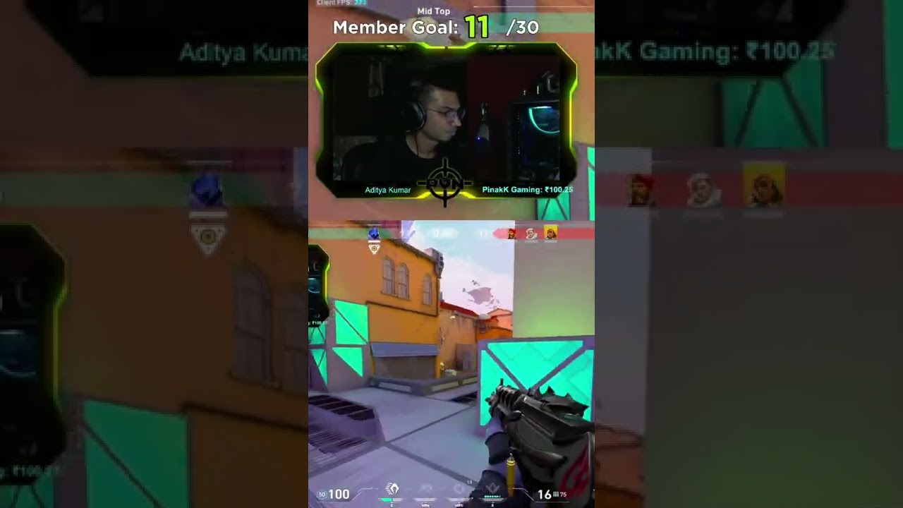 Scary Omen 1v5 ACE Clutch #valorant #shorts - YouTube