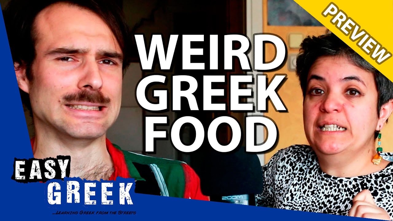 Weird Greek food that you've never heard about before! (PREVIEW) | Easy ...