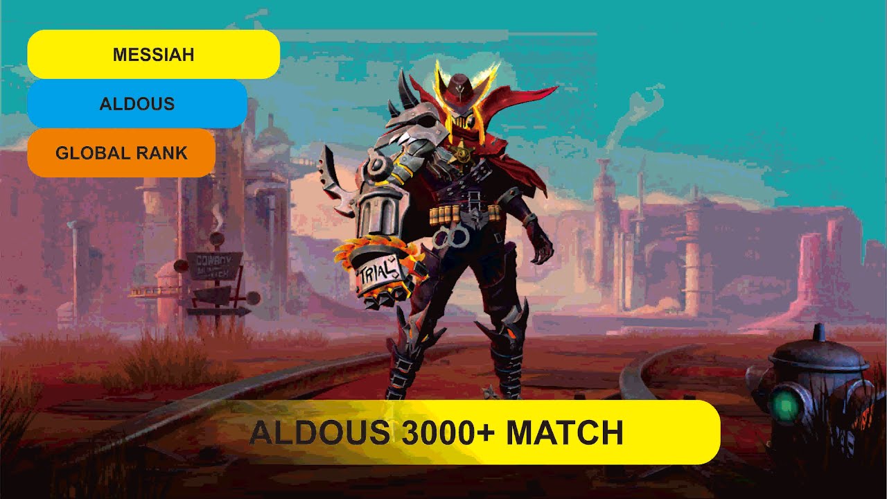 Gameplay Aldous 3000+ Match Objective + Brutal Demage I Gameplay Top ...