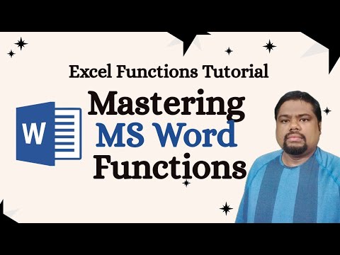 How To Use Functions in MS Word - YouTube
