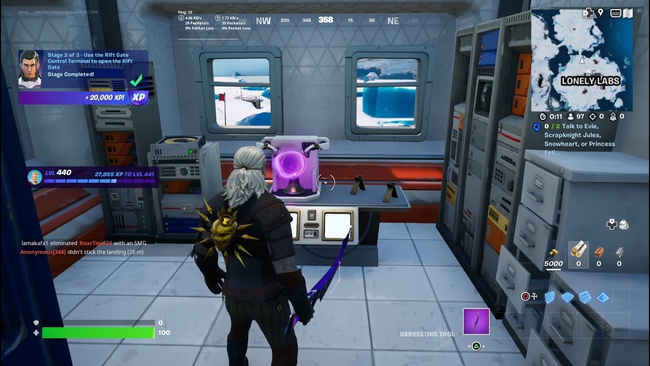 Fortnite - Use The Rift Gate Control Terminal To Open The Rift Gate ...