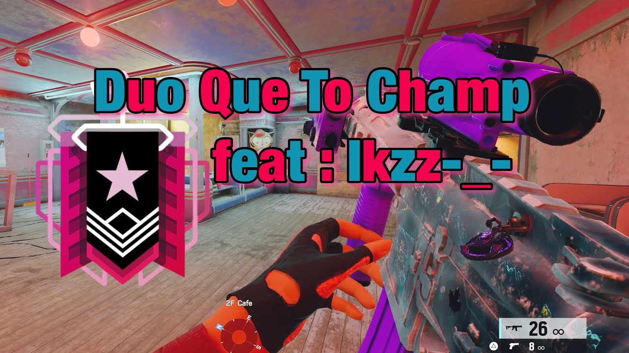 DUO QUE TO CHAMP- OPERATION TWIN SHELLS RAINBOW SIX SIEGE FEAT. IKZZ ...