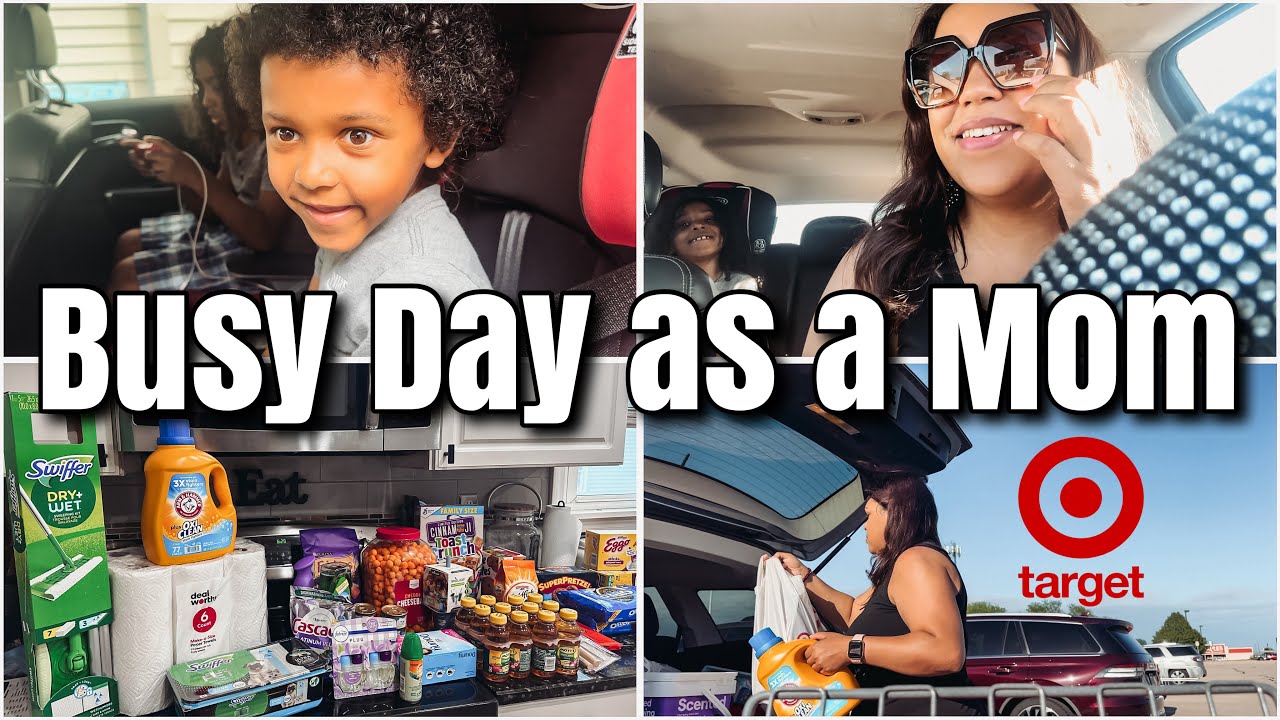 Busy Day in the Life as a #singlemom | #householditems Restocking ...