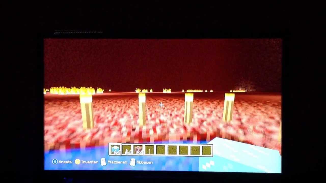 Minecraft (Xbox 360) water in nether tutorial - YouTube
