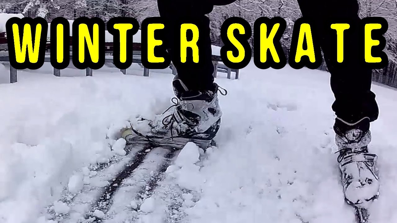 How to Rollerblade on SNOW - Stupid Inline Skating Ep 5 - YouTube