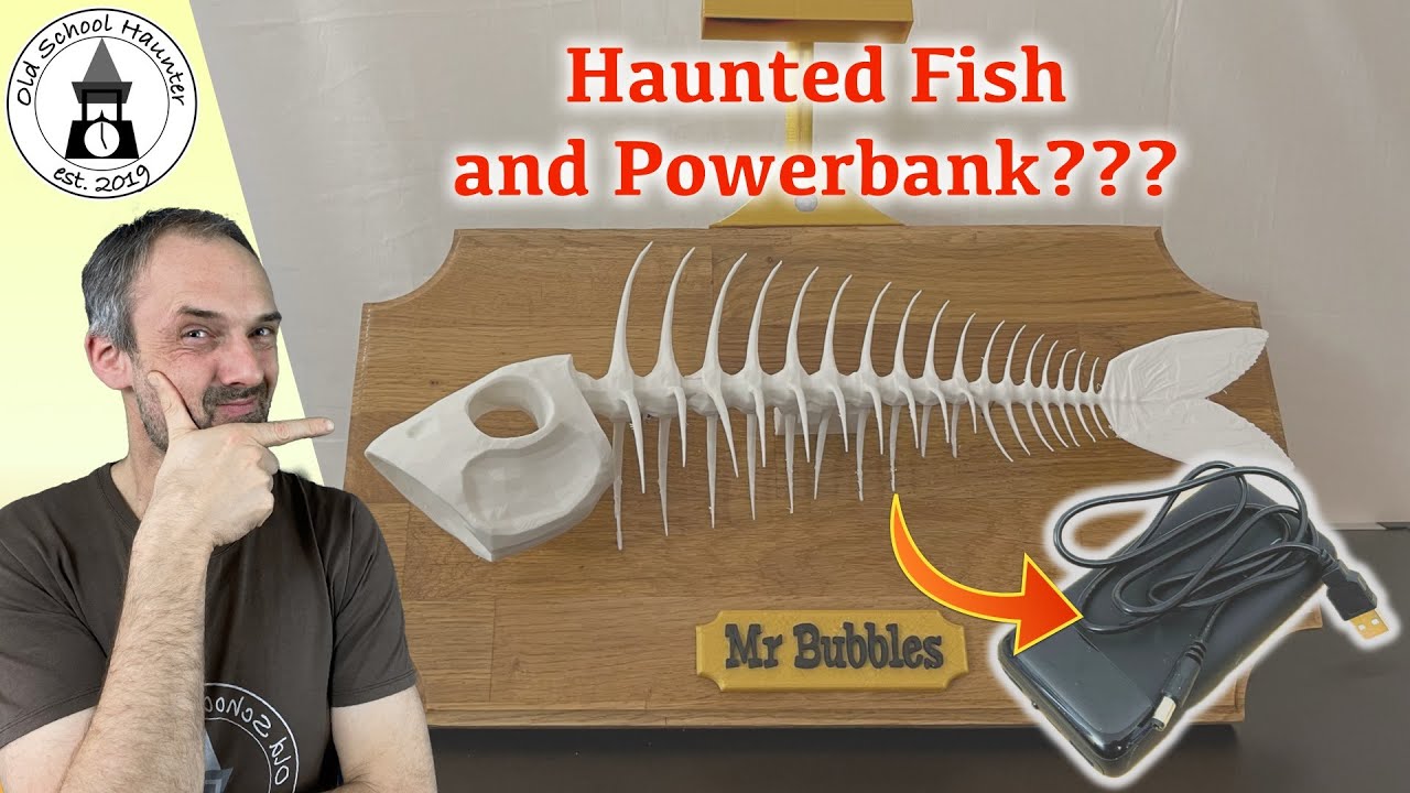 If that works out? Haunted Fish Animatronic and Powerbank [halloween ...