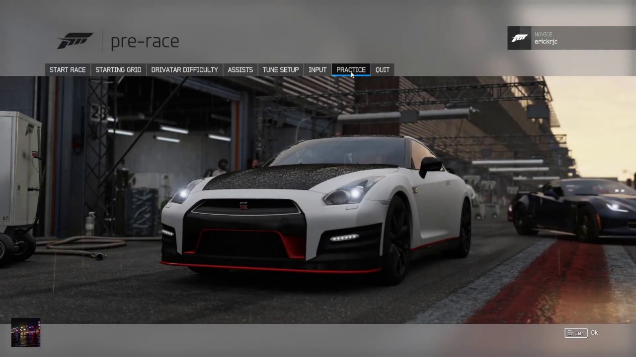 Forza Motorsport 6: Apex - Nissan GTR Raining Lap - YouTube