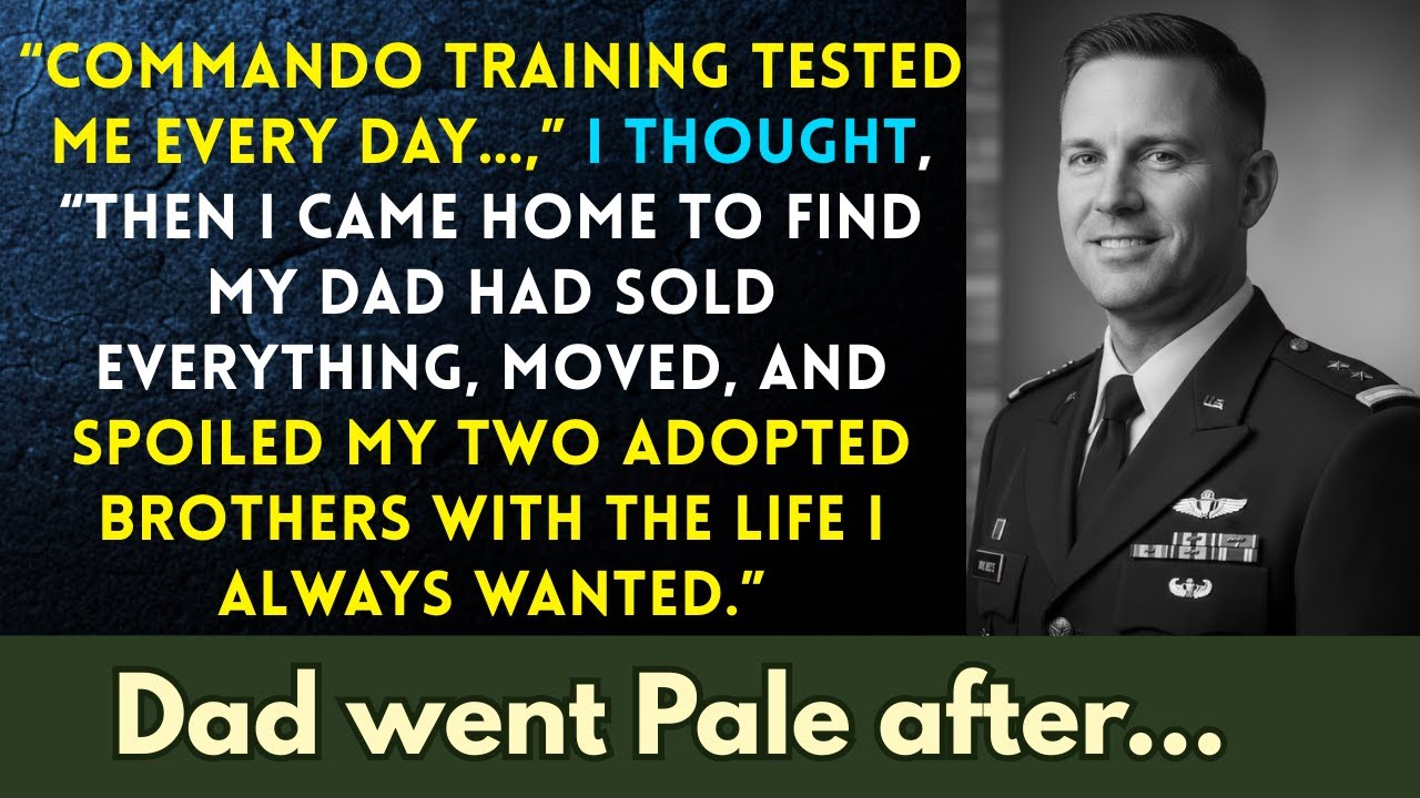 While I Was Training for Commando, My DAD Sold My Life Without Telling ...