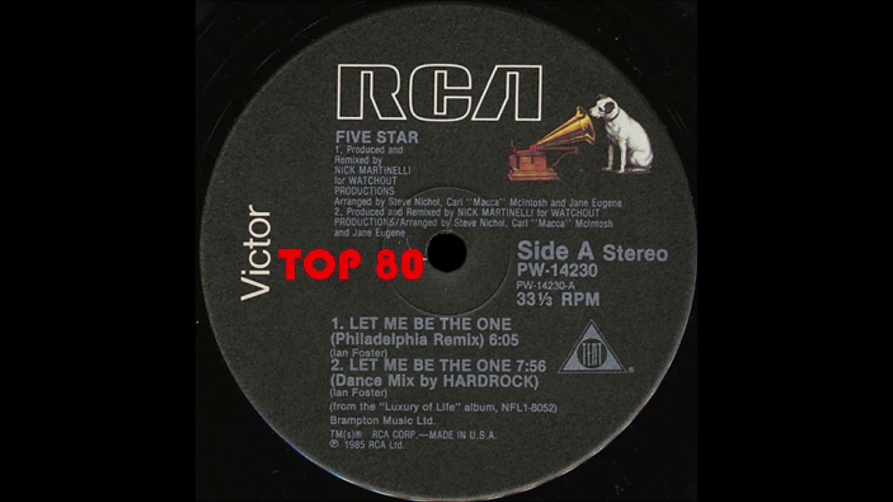 Five Star - Let Me Be The One (Philadelphia Remix) - YouTube