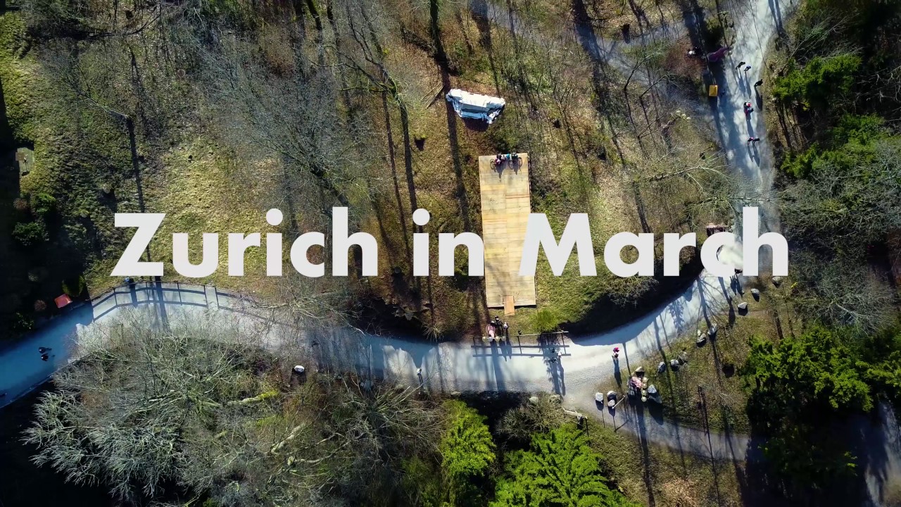 Zurich in March 4K - YouTube