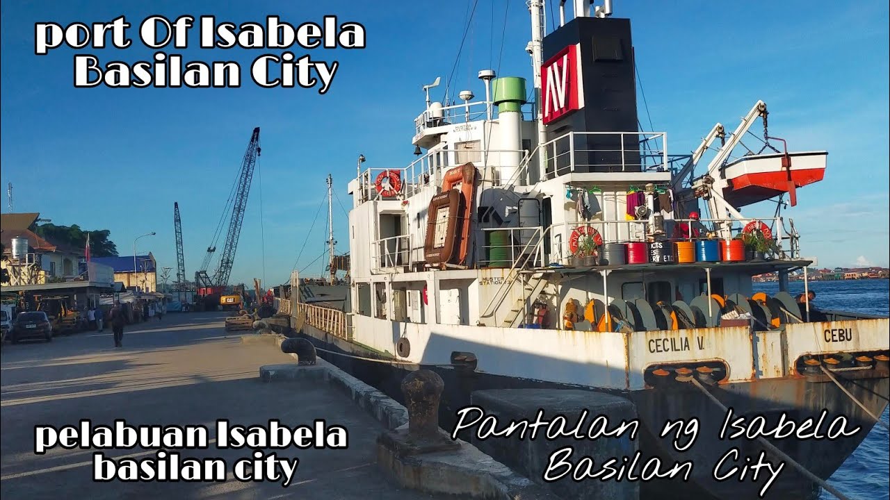 port of isabela Basilan City - YouTube