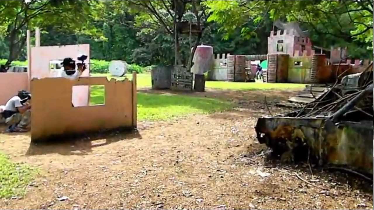 Juego Capture The Flag en Tito's Paintball Park - YouTube