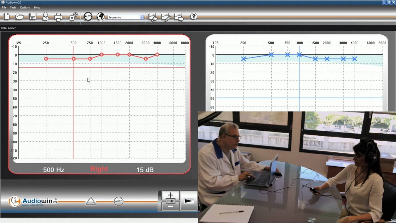 FIM Medical - ADL20 USB Audiometer Online Demonstration - YouTube