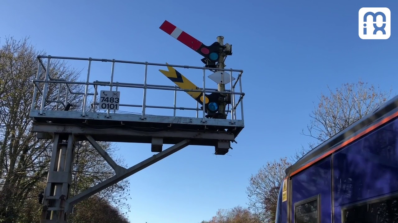 The old token exchange system on North Yorkshire railways - YouTube