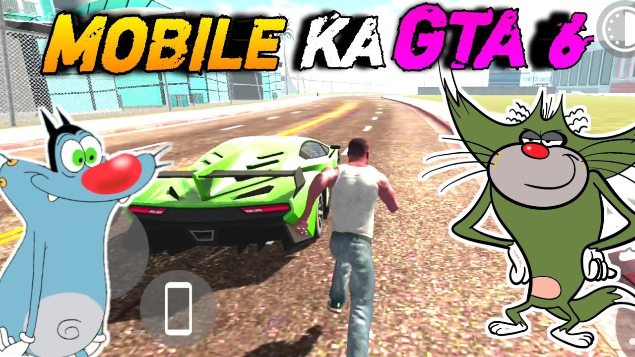 Oggy and Jack Playing Indian Bikes Driving 3D For The First Time | GTA ...