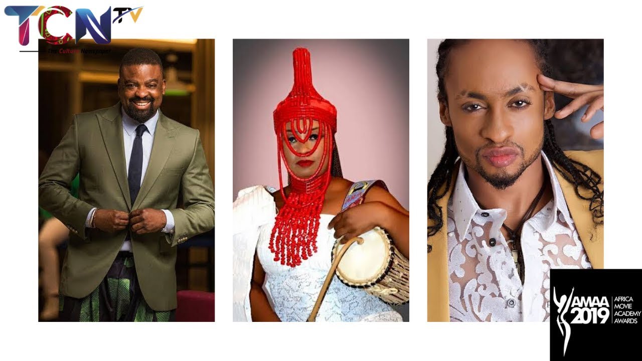 Kunle Afolayan, Ara and Denrele Edun at AMAA 2019 - YouTube