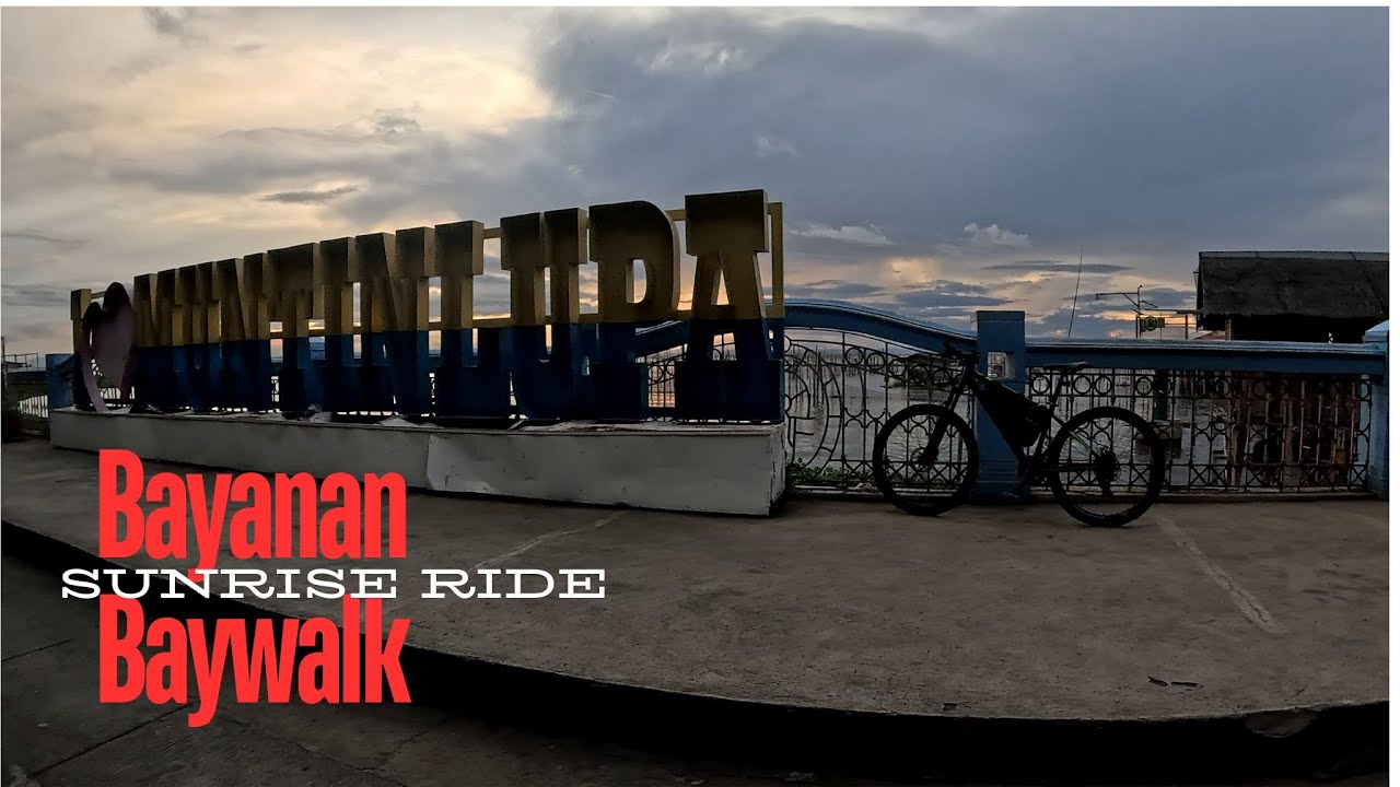 Dawn Ride to Bayanan Baywalk - YouTube