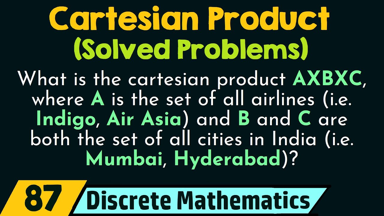 Cartesian Product Solved Problems YouTube Cartesian Product Solved Problems YouTube