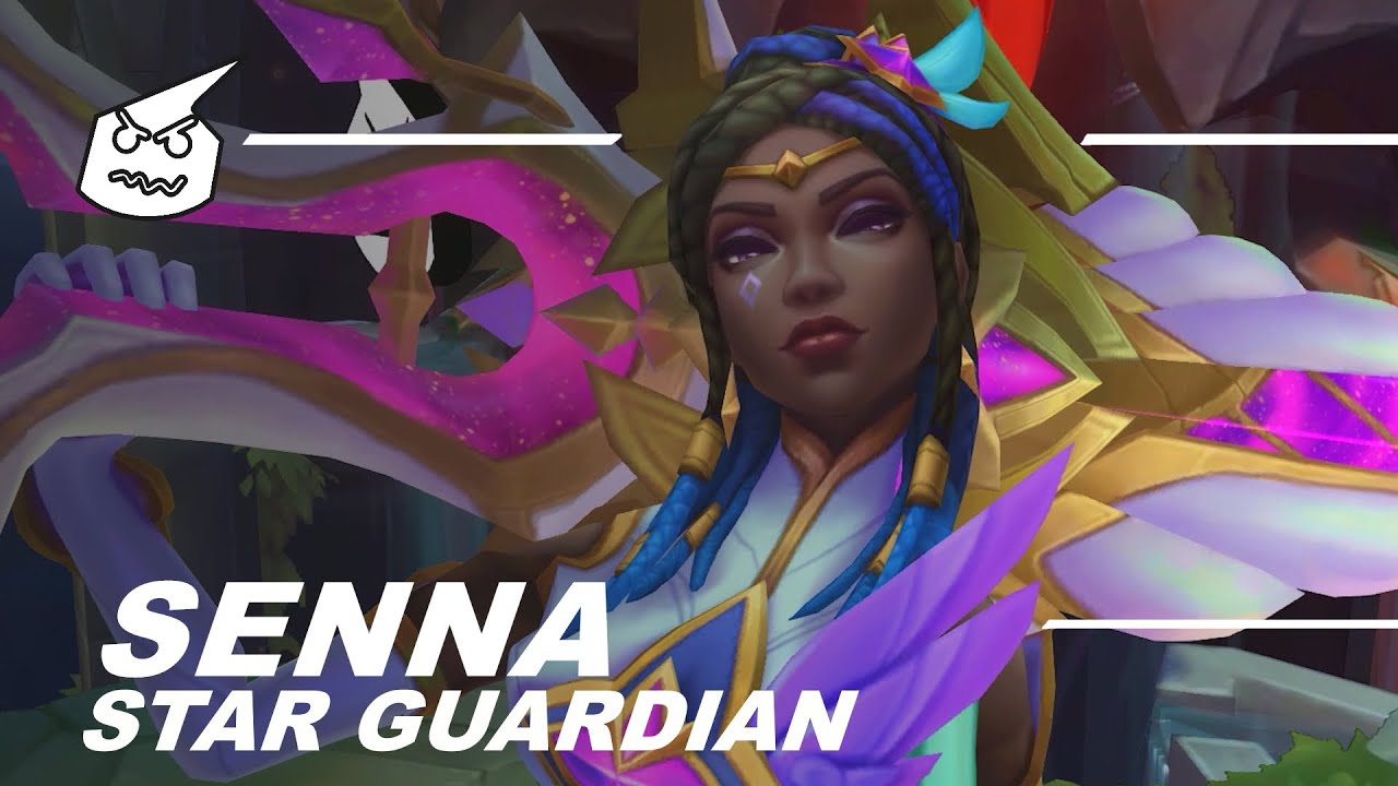 Star Guardian Senna.face | League of Legends - YouTube