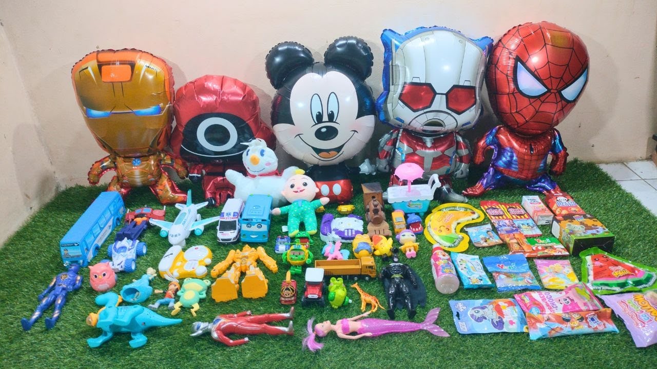 Hunting Mainan Baby Shark Spongebob Upin Ipin Kereta Api Doraemon ...