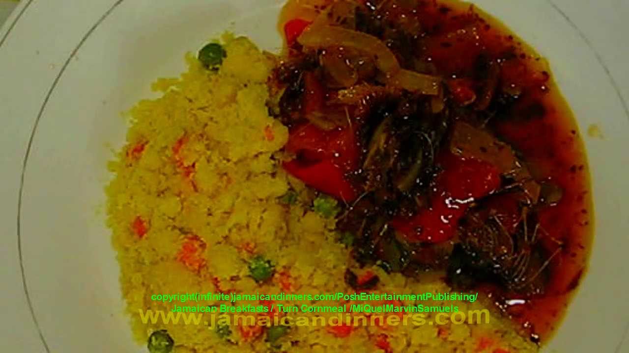 Not Turned Cornmeal - Jamaican food kitchen nightmare - YouTube